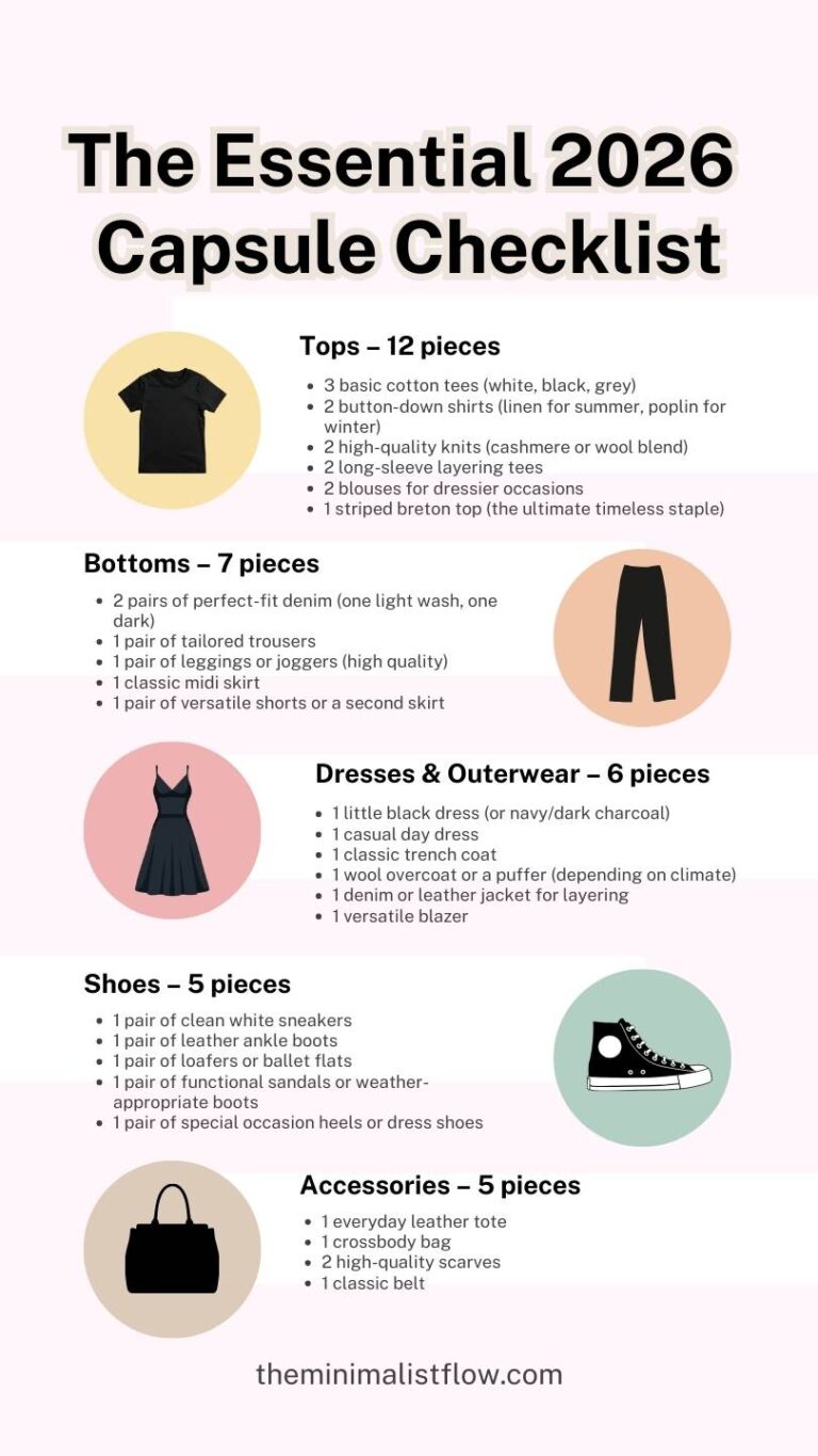 The Minimalist Capsule Wardrobe: A Complete Guide to Simplifying Your ...